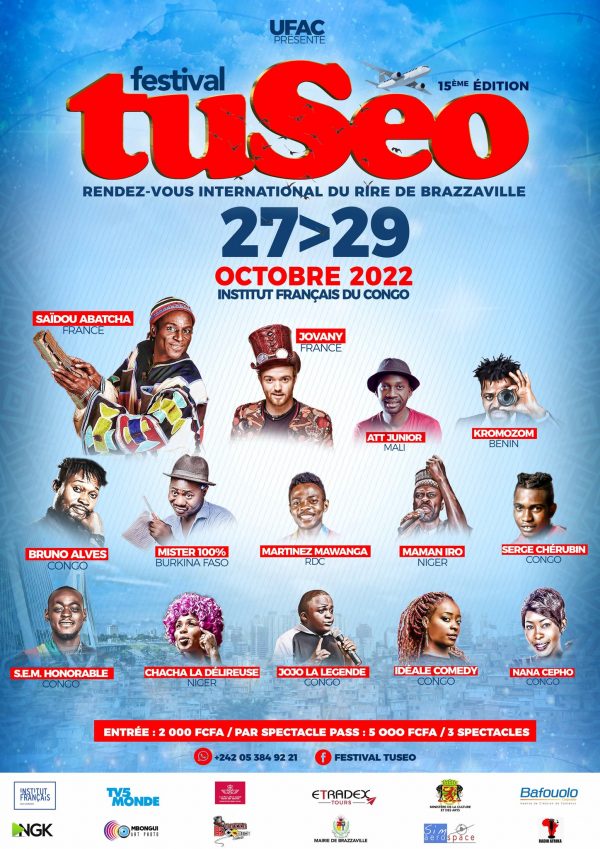 Congo : le festival Tuséo de retour ce 27 octobre - Journal de Brazza